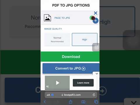 Free PDF to JPG Converter – Change PDF to JPG in Seconds and Get a PDF to High Quality JPG Result