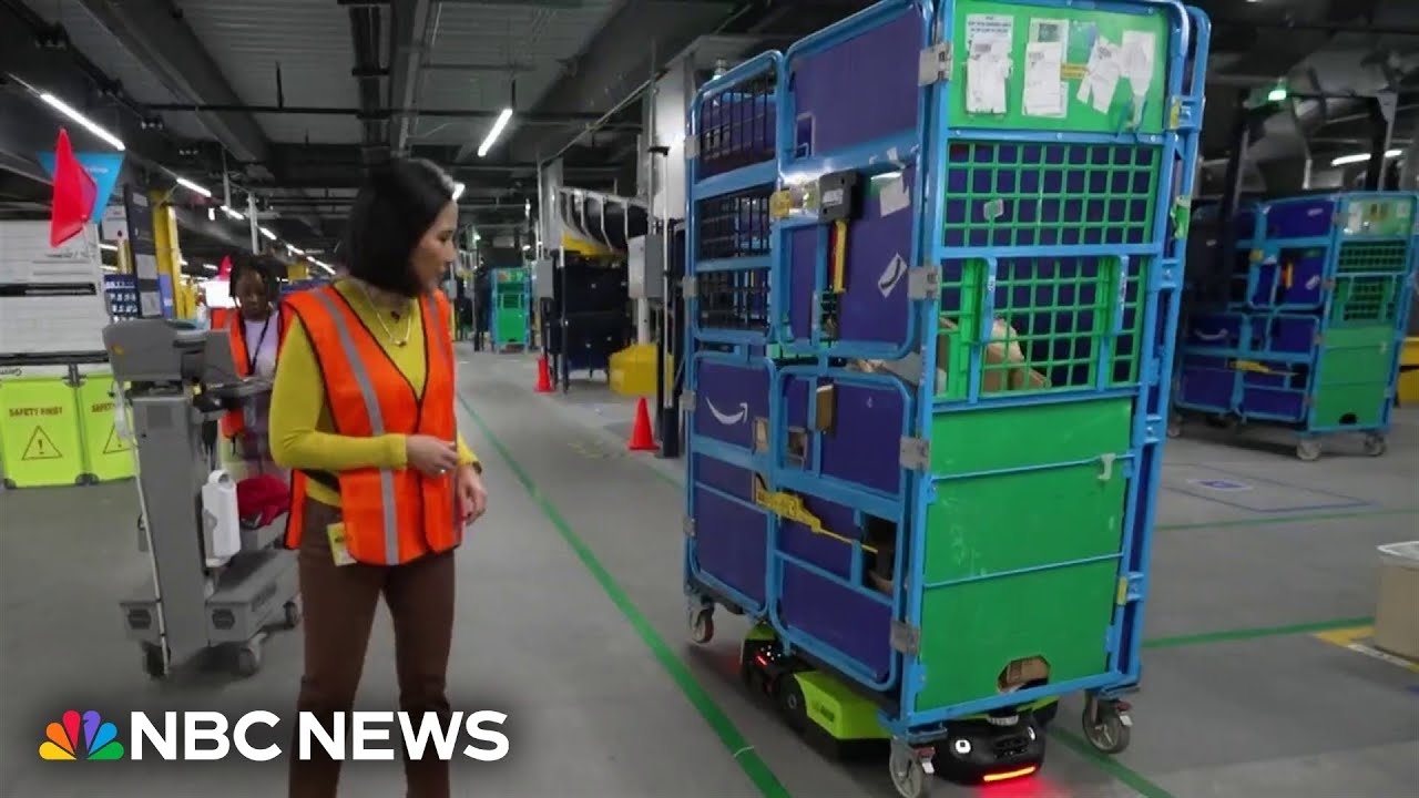 Inside Amazon's Revolutionary Robotic Fulfillment Center | Galaxy.ai