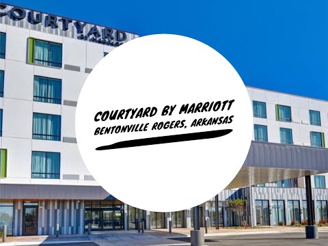 Courtyard by Marriott Bentonville/Rogers at the Promenade - Hotel Video Tour & Review - Arkansas