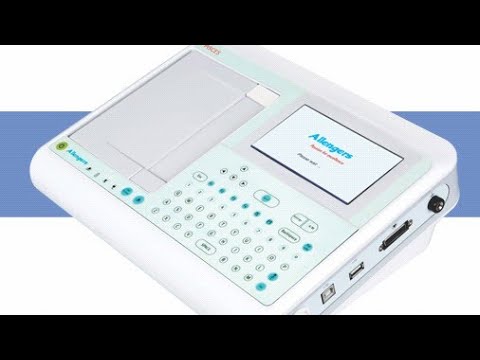 12 Channel ECG Machine - 12 Channel Electrocardiography Machine Latest ...