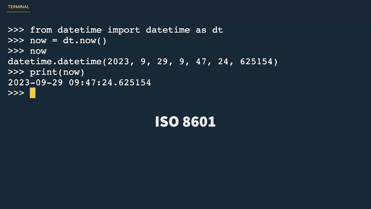 Finding the Current Time in Python