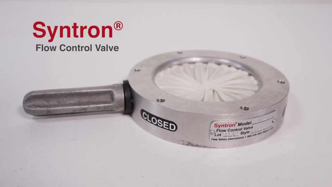 Syntron® Iris Valves