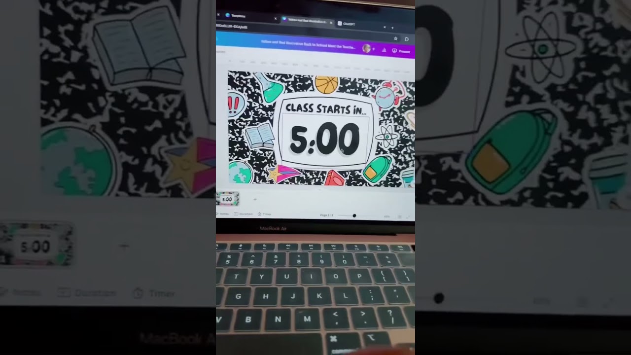 How to create a custom timer. #canva #canvatutorial #canvahacks #timer #timervideo #customtimers
