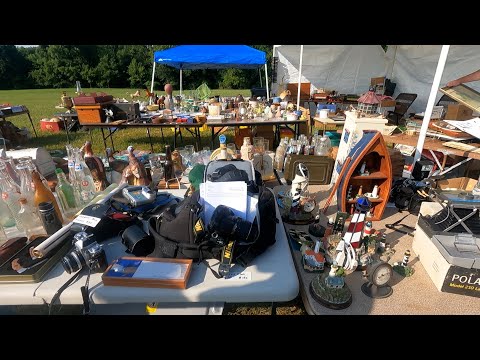 First Full Day At The US 127 Yard Sales! Amazing Camera Score!