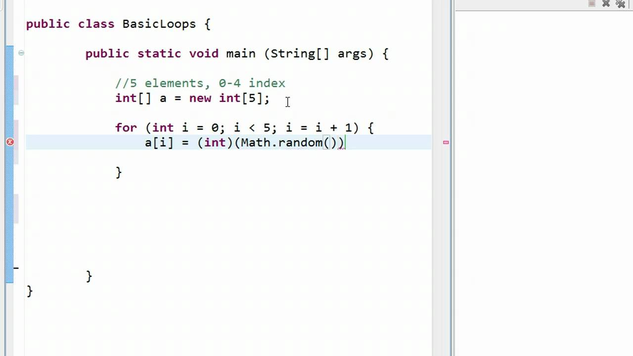 Basic Loops - For Each Loop