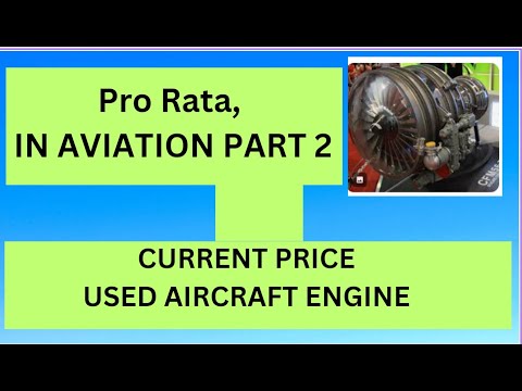 Engine pro Rata IN AVIATION PART 2