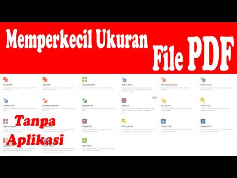 Memperkecil Ukuran FIle PDF Menggunakan HP dan Laptop/PC Tanpa Aplikasi