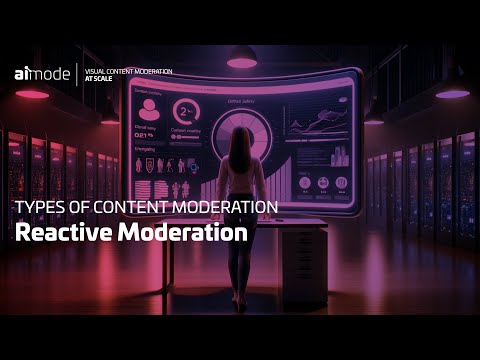 Types of Content Moderation - Reactive Moderation