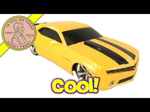 Jada Dub City Radio Remote Control 1/16 Scale Yellow Chevy Camaro Concept Car