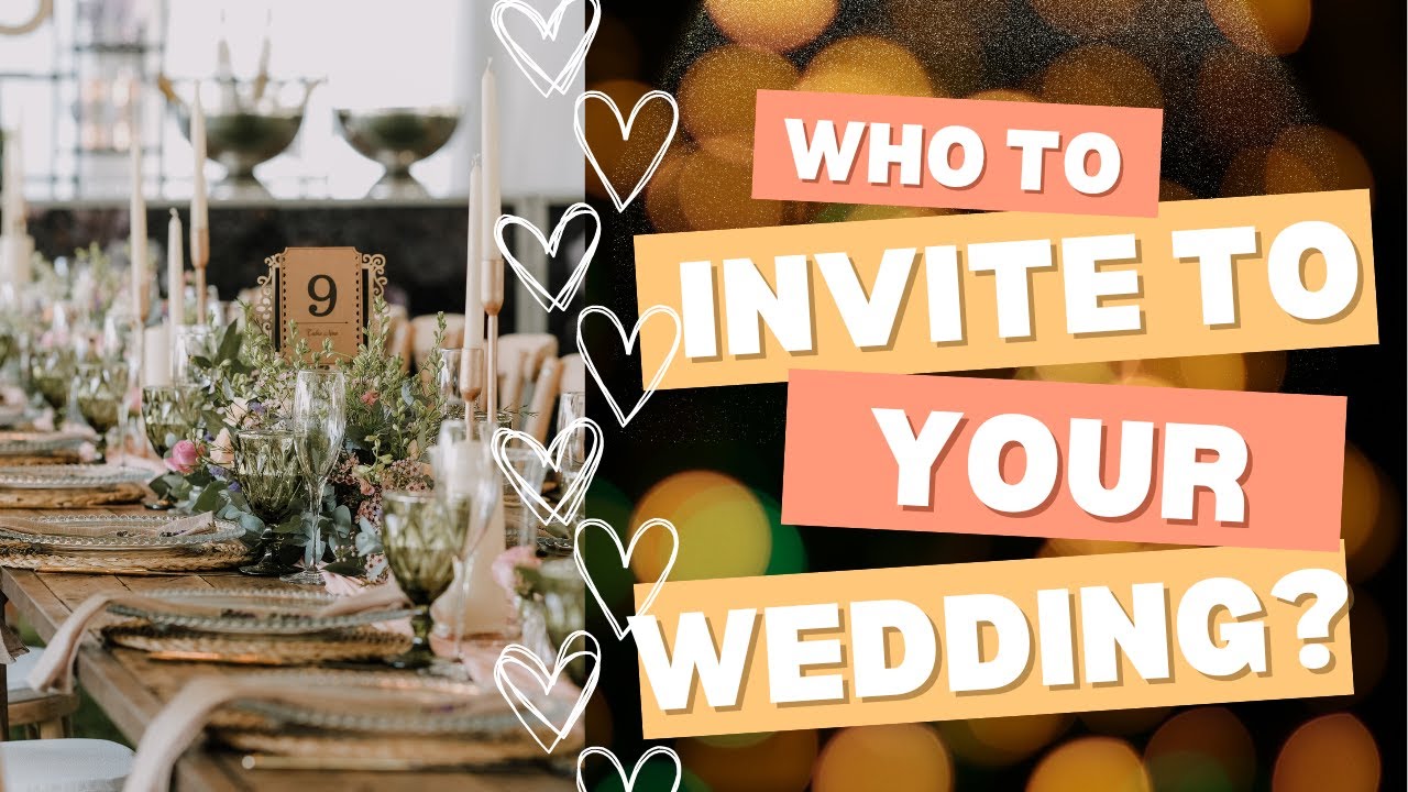 How to Create and Manage Your Wedding Guest List