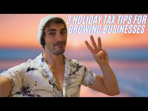 3 Holiday Tax Tips for Growing Businesses