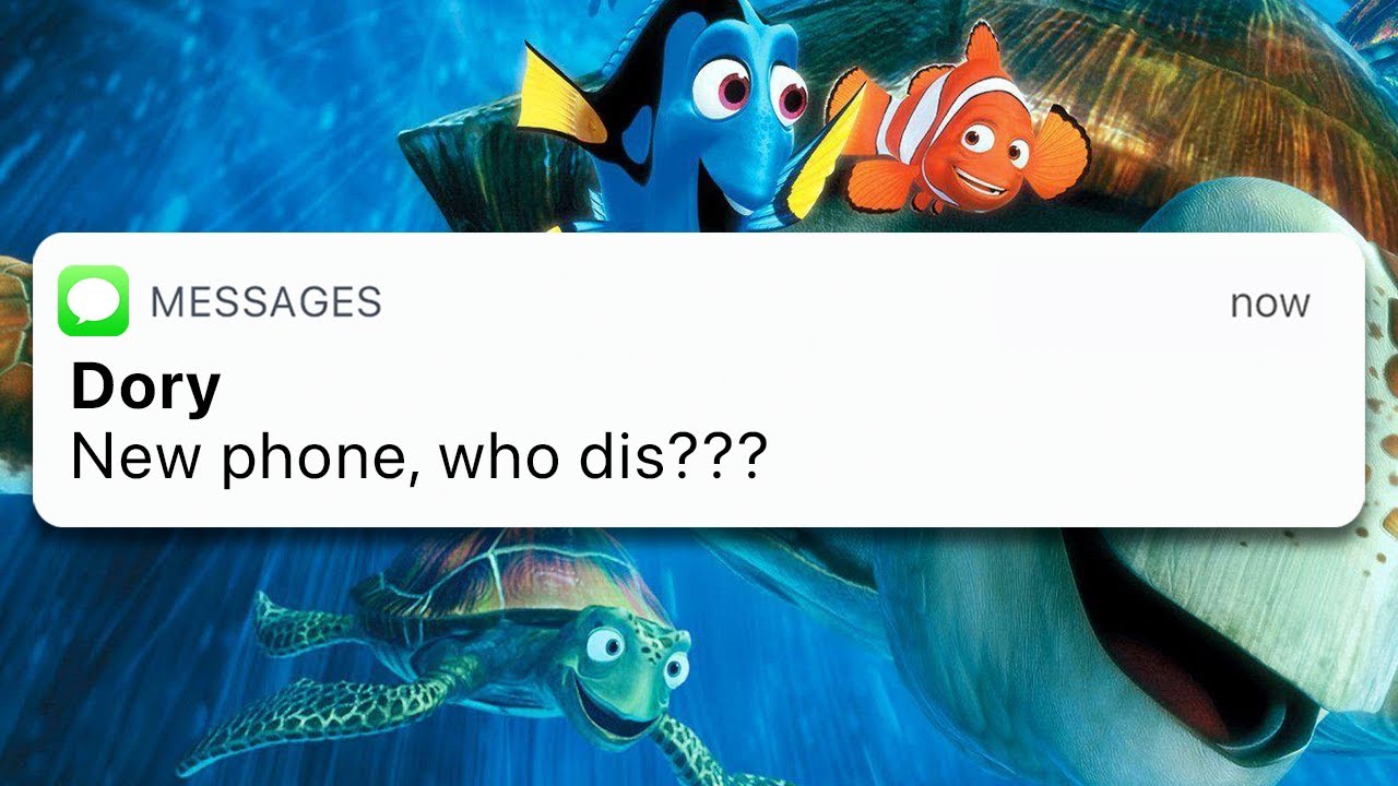FINDING NEMO: NEW FISH, WHO DIS?