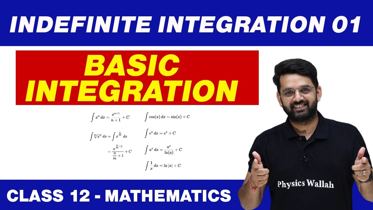 Understanding Indefinite Integration: A Comprehensive Guide for Class ...