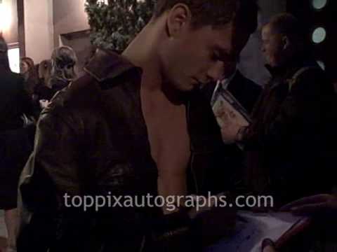 Rafi Gavron - Signing Autographs at Dressed to Kilt Fashion Show