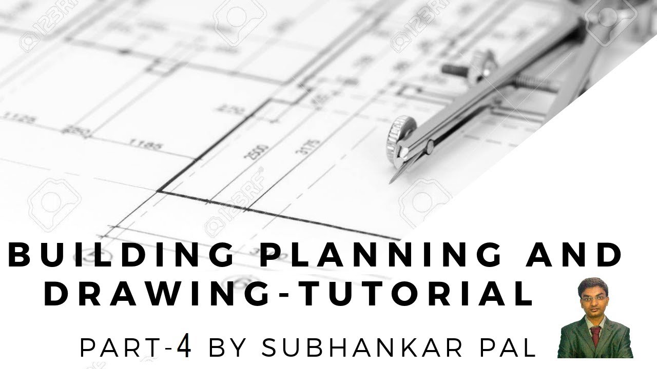 Building Planning and Drawing | Part -4| Civil Engineering Drawing Basic Concept | House designs