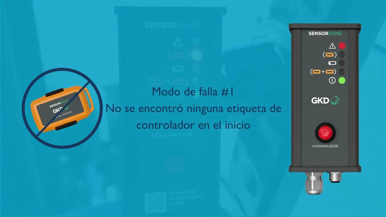 SensorZone Operator Training - Spanish