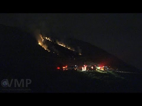 Fireworks cause of Mt Wellington fire