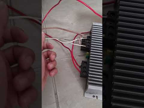 1200w Ice power car amplifier and subwoofer inside my house