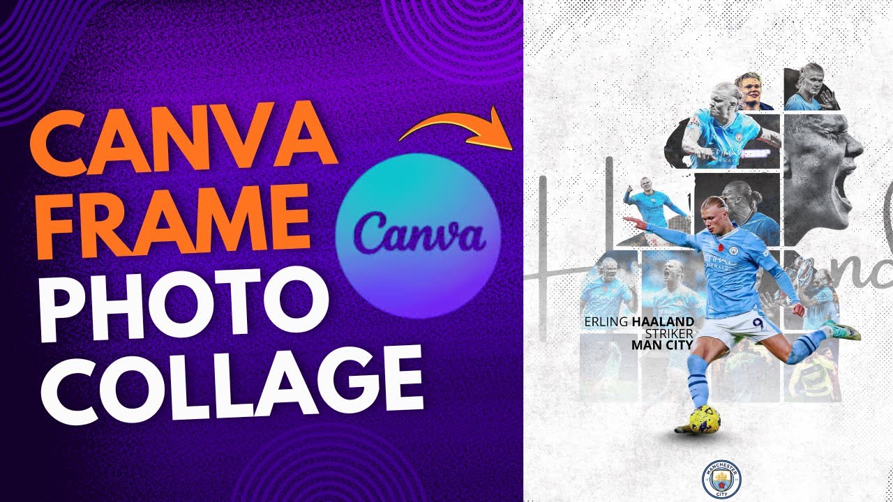 How to Make a Custom Frame Photo Collage in Canva (Using Free Tools!)