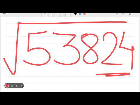 square root of 53824