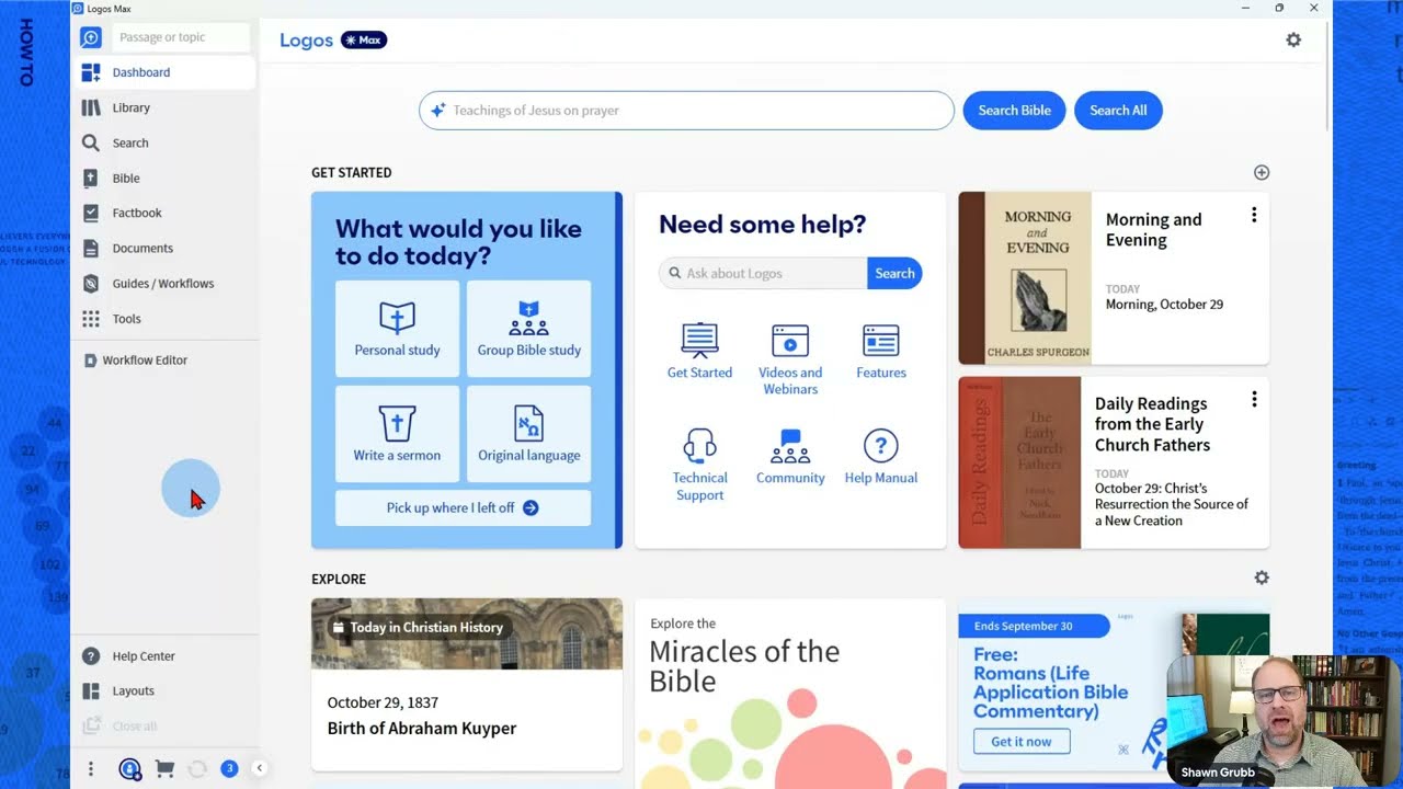 How to Logos | Prepare Expository Sermons with Workflows