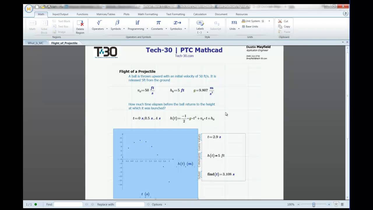 What Is PTC Mathcad?