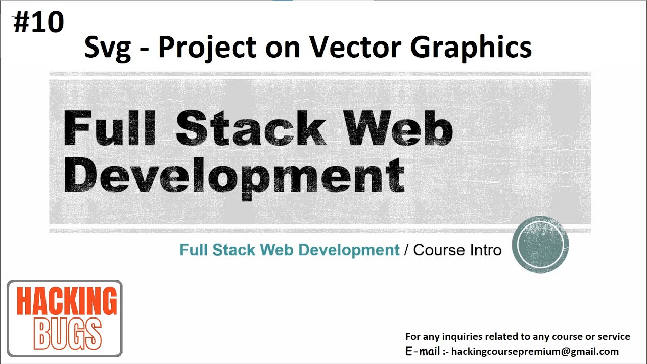 Svg - Project on Vector Graphics | The Full Stack Web Development | Web Development 2022  #10