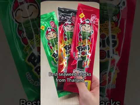 Best Seaweed Snacks π #snacks #snackreview #seaweed