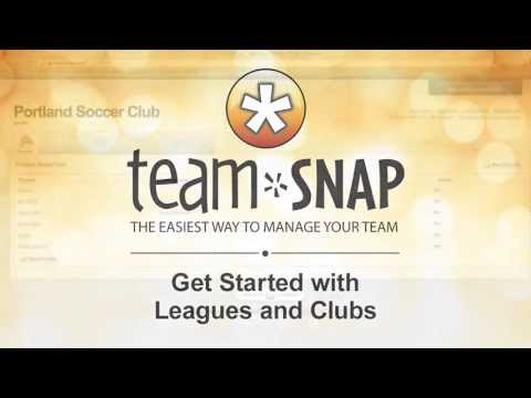 TeamSnap Leagues and Clubs: Getting Started