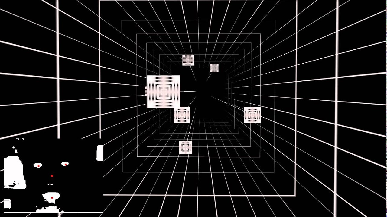 Java3D with Face-Tracking Algorithm Tunnel Environment