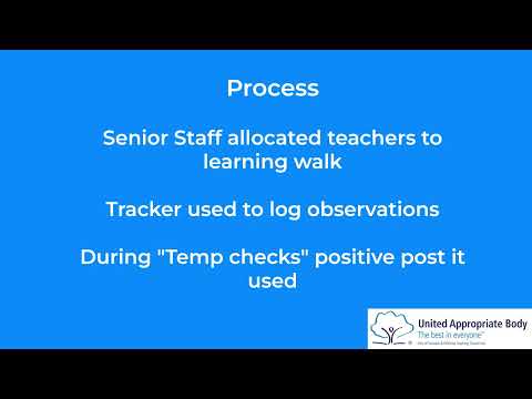 IT Training Session 1 - Registering ECTs and Learning Walks