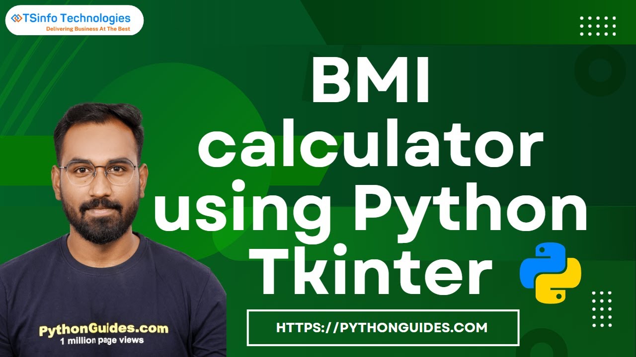 BMI Calculator Using Python Tkinter | Create BMI calculator using Python Tkinter