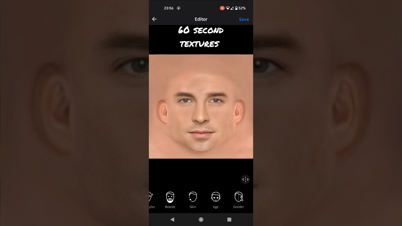 60 Second Face Textures