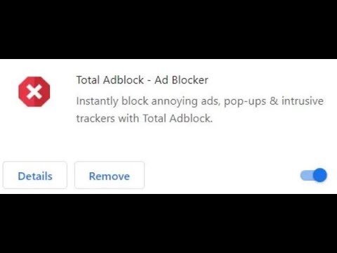 Total Adblock Extension Adware Removal - Delete Total Adblock Extension from web browser