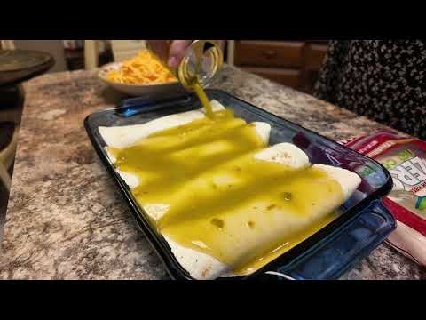 Easy Chicken Enchiladas