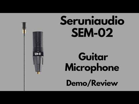Seruniaudio SEM-02 Microphone with Clip for Guitar | Reverb