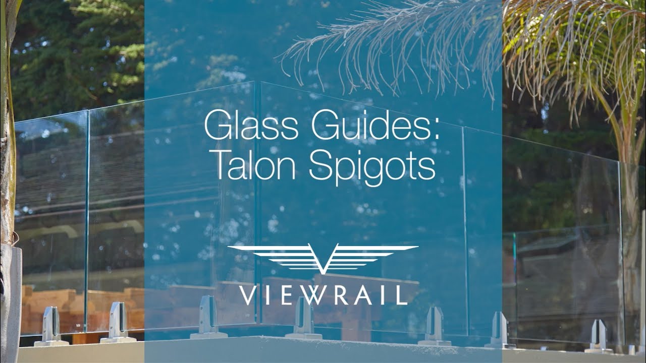 Viewrail Glass Guides: Talon Spigots