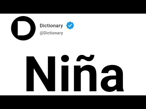 Niña Meaning In English