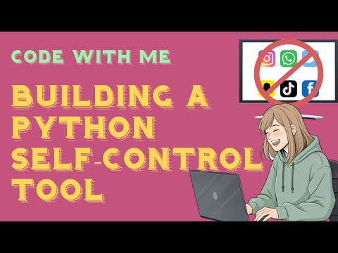 I use Python to Build a Productivity Tool & Lower my Social Media Time (MacOS/Linux)