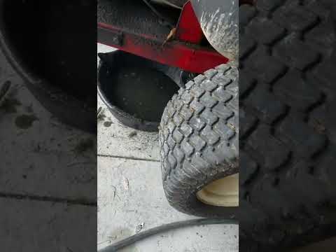 Toro ZX480 Hydrostat drain and fill and improvement