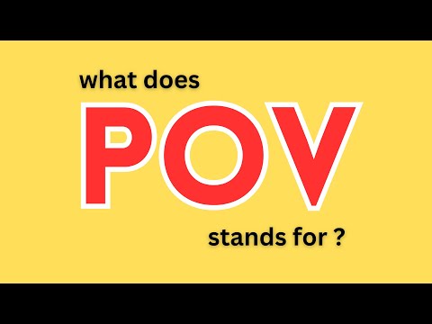 What does POV! Stands For??? (Internet Slang)