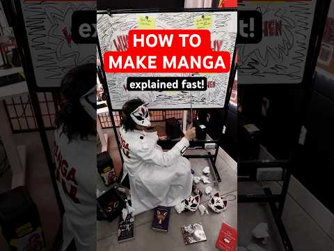 How To Make Manga: Explained In Under a Minute