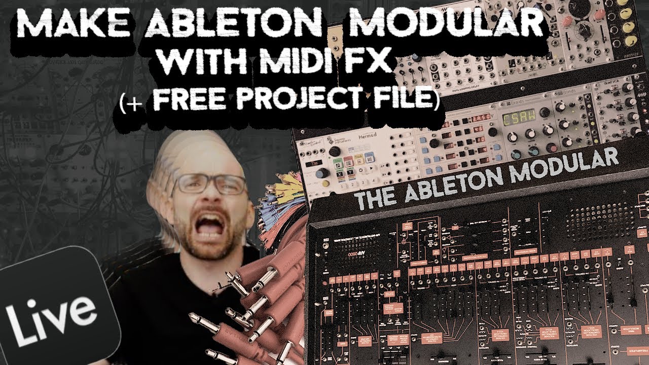 Use MIDI FX To Make Ableton MODULAR - Ableton Live 12 Tutorial (Project Download) -Eptiar