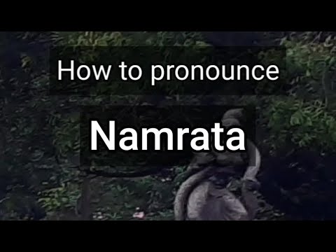 How to Pronounce Namrata
