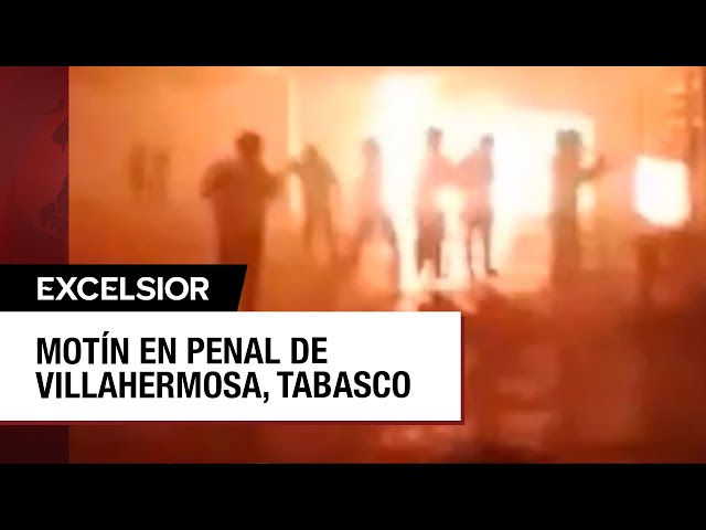 Motín en Villahermosa: Había armas dentro de penal, dice Sheinbaum