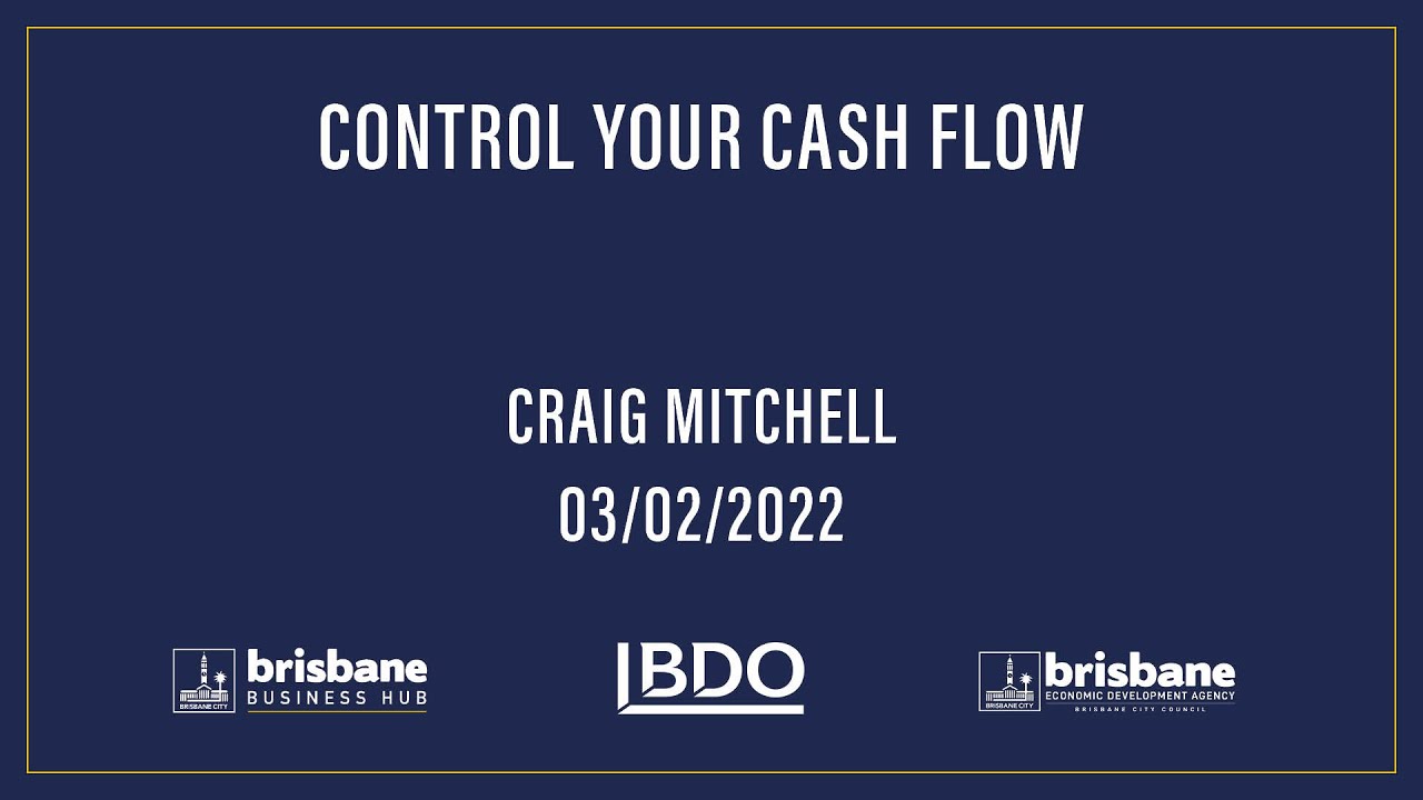 Full Webinar: Control your Cash Flow