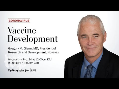 Novavax's Gregory Glenn, MD, talks about company's coronavirus vaccine candidate (Live 2/24)