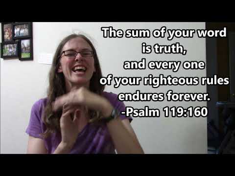 Psalm 119:160 - ESV song