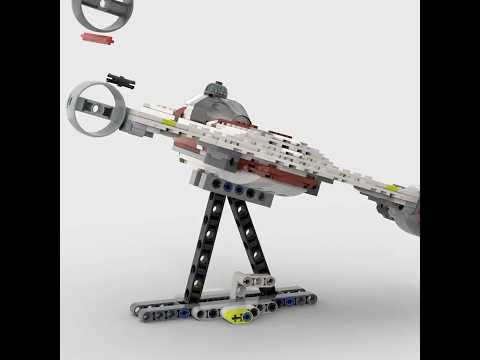 LEGO Star Wars Republic N-1 Starfighter - Alternate Build of 75402 ARC-170