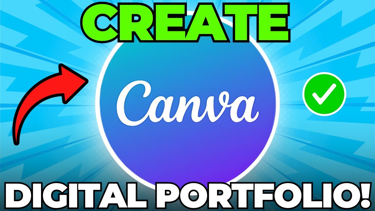 How to Create a Digital Portfolio in Canva (Quick & Easy)